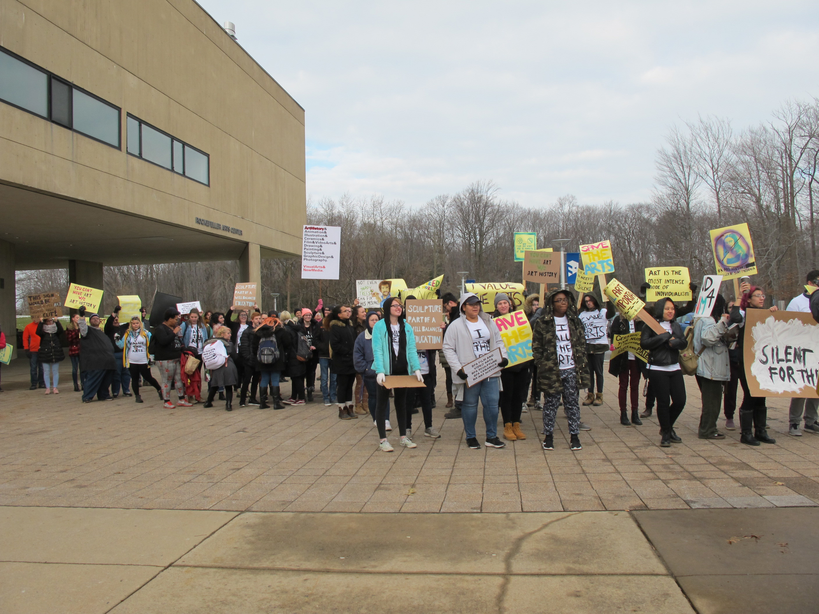 Students, faculty protest potential SUNY cuts | News, Sports, Jobs ...